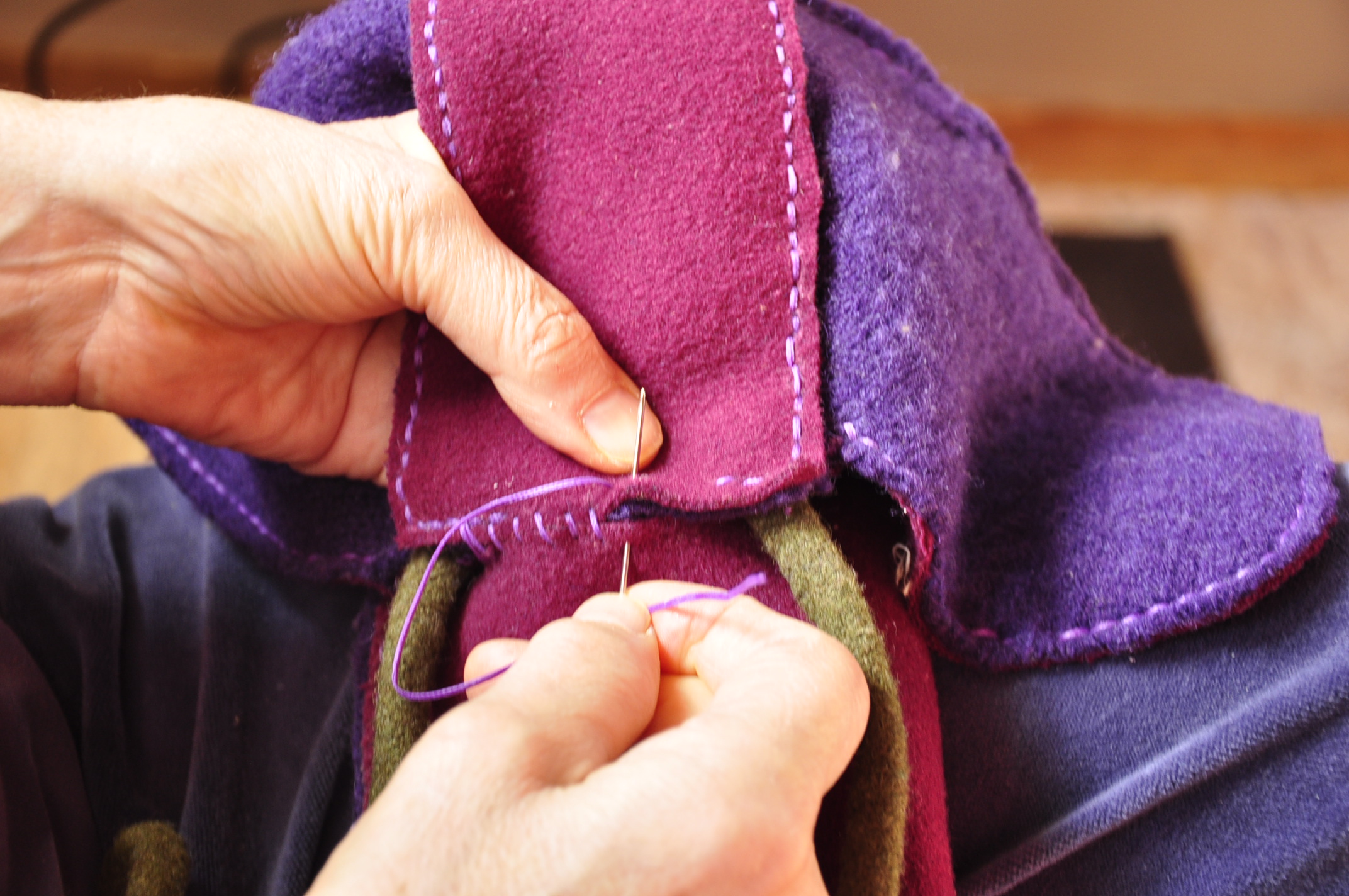 How to Make a Felted Side-Seam Moccasin-Boot – Simple Shoemaking